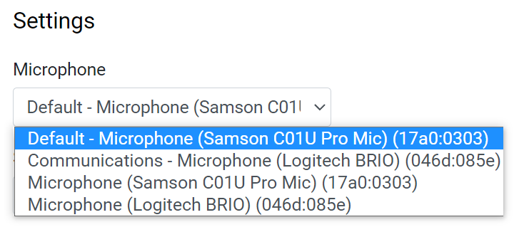 Default and communications devices