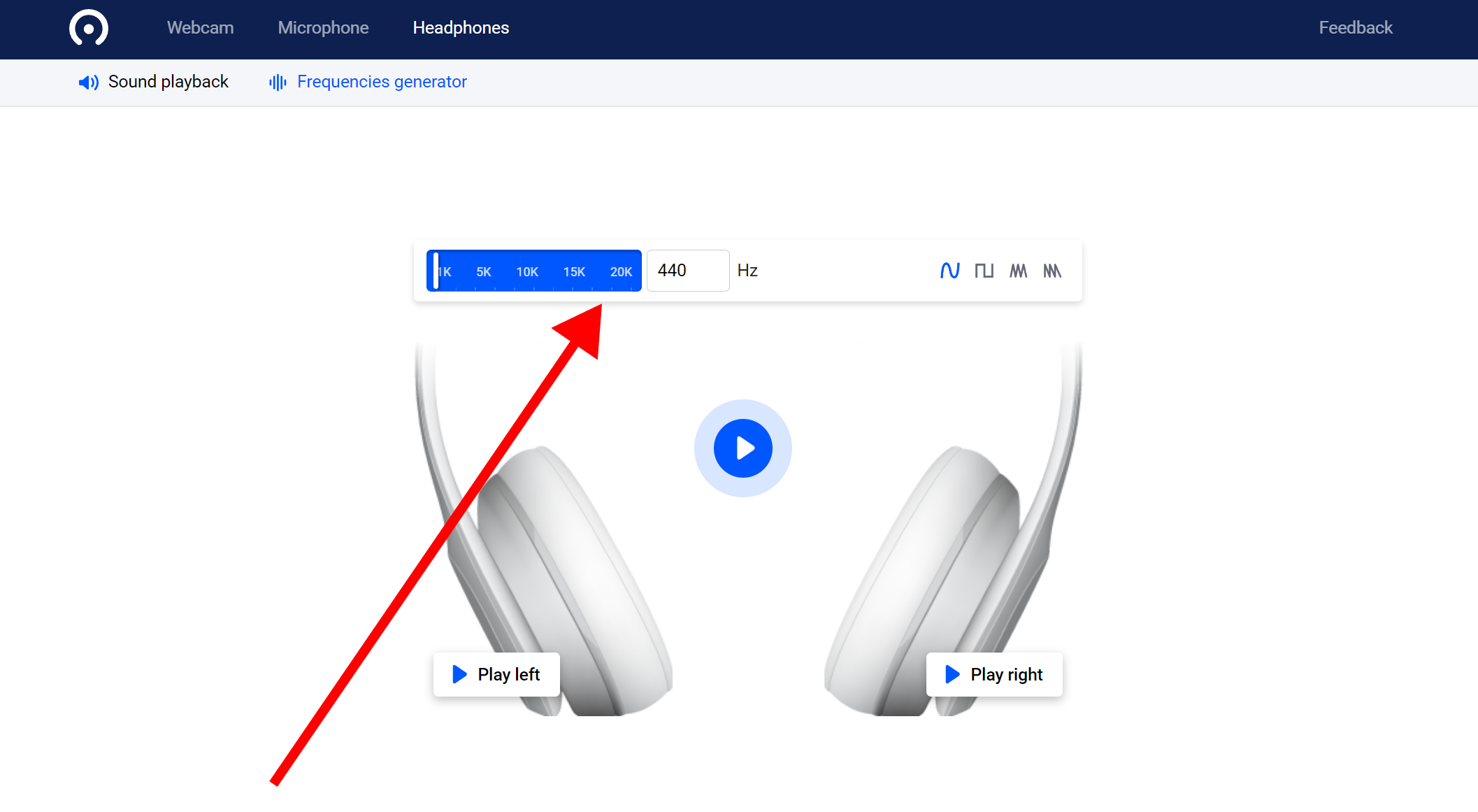 How to test headphones online